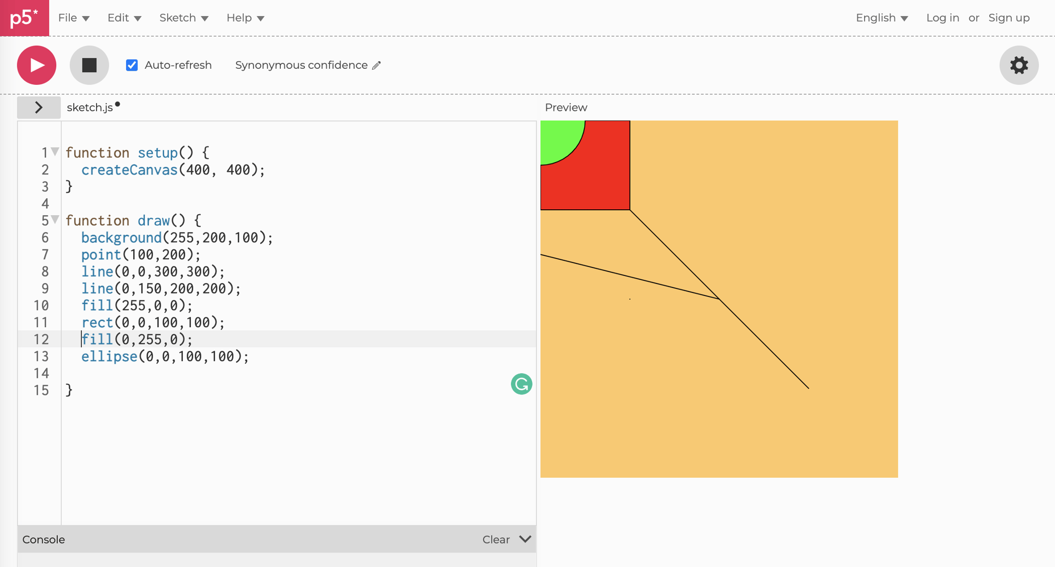 Building A Game With p5 - Part 1: Drawing