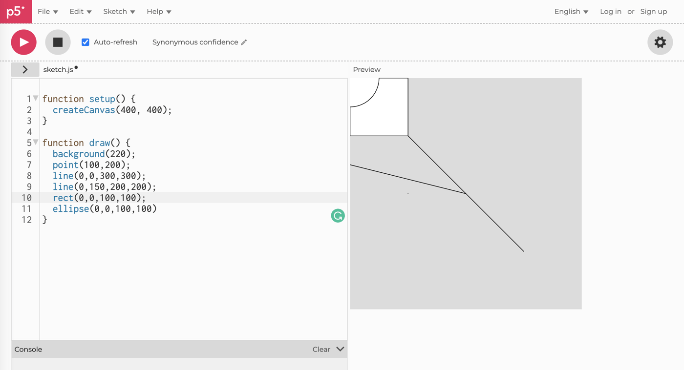 Building A Game With p5 - Part 1: Drawing