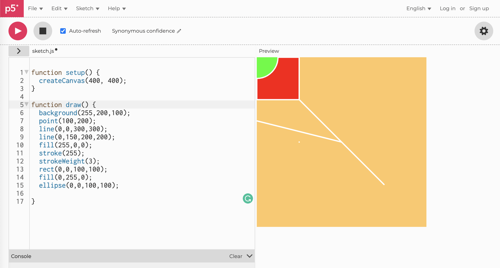 Building A Game With p5 - Part 1: Drawing
