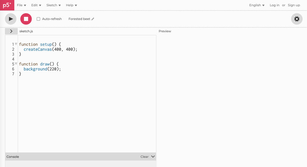 Building A Game With p5 - Part 1: Drawing