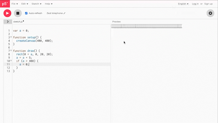 Building A Game With p5 - Part 2: Animation